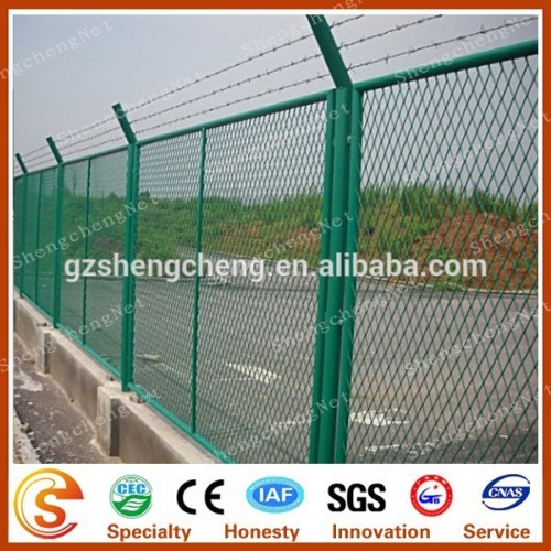 Expanded Pvc Plates Metal Mesh Galvanized Expanded Plate Fence, High ...