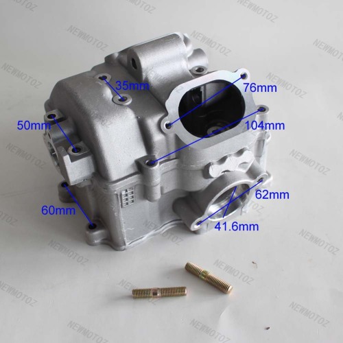 Cfmoto Cf188 500cc Atv Utv Cylinder Head & Cover & Stud M8 X 42, High ...