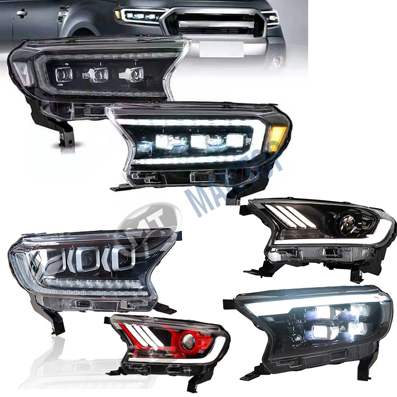 Maictop Led Headlights For Ford Ranger T7 2016-2018, High Quality ...