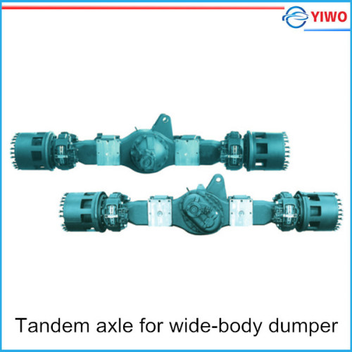 45 Ton Tandem Drive Axles For Off-highway Use 80 Ton Mining Truck, High ...