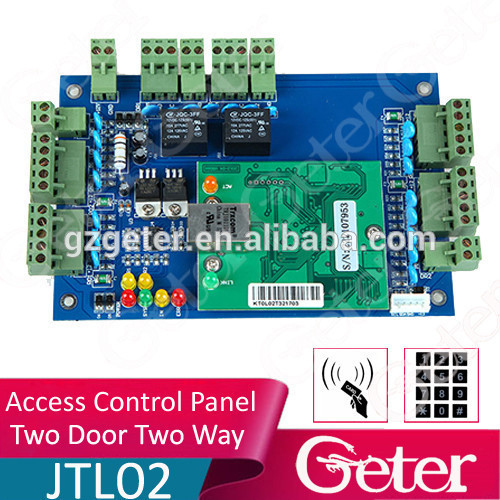 Two Door Access Control Panel With Time Attendance, High Quality Two ...