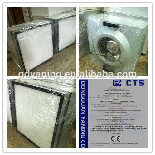 Cleanroom Ceiling Blower Fan Filter Unit, High Quality Cleanroom ...