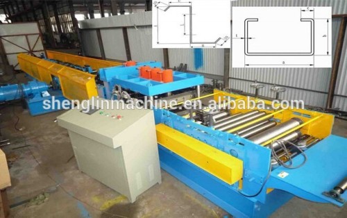 High Quality.galvanized Palisade Fence Forming Machine/cold Forming ...