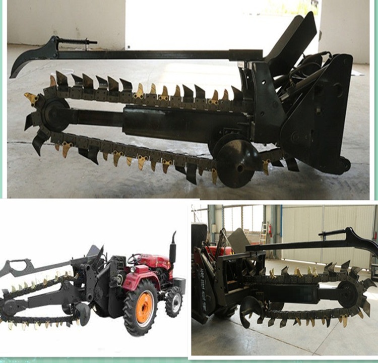 Hydraulic 3-point Hitch Tractor-mounted Trencher For Pipeline Ditching ...