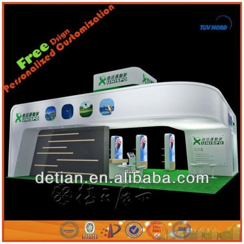 10'x20' Modular Trade Show Booths Displays With Acrylic Exhibiting ...