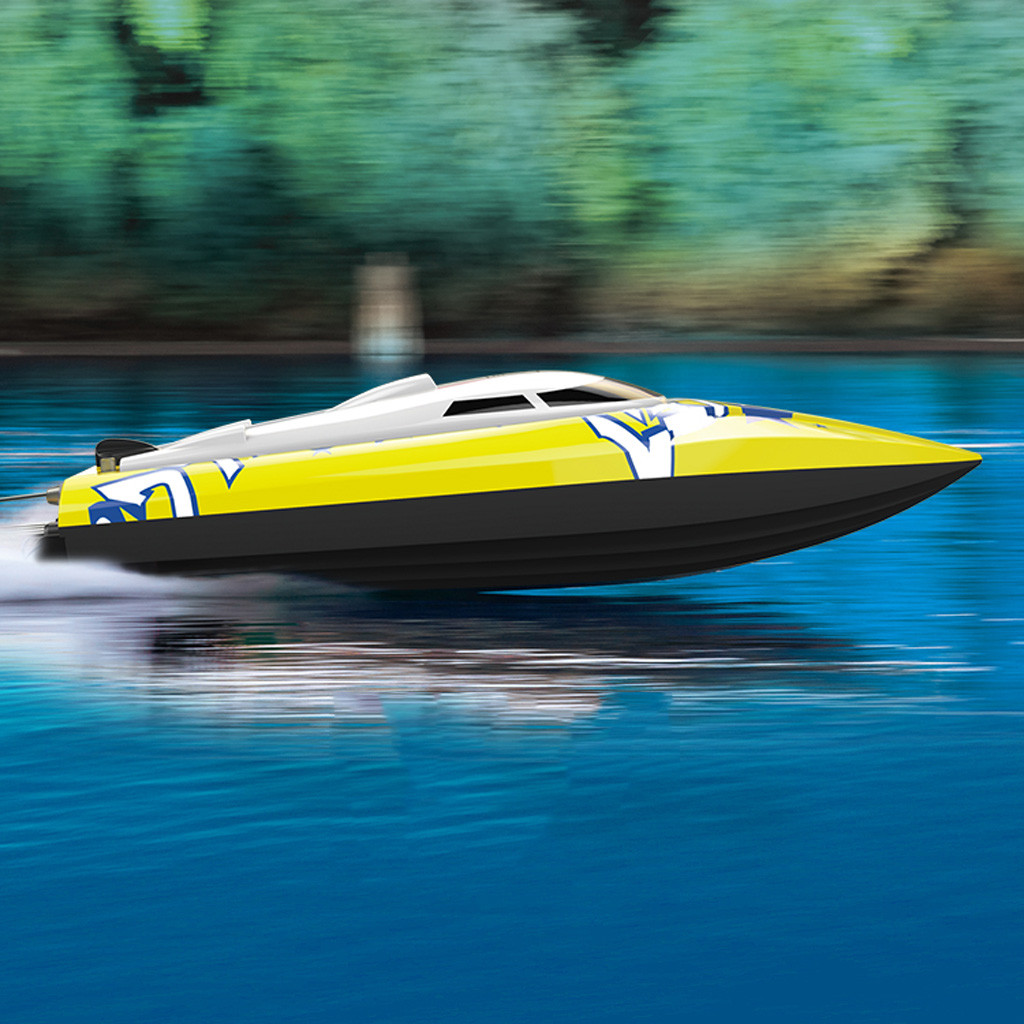 Rc Boat Brushless Rc Racing Boat 20km/h High Speed Electronic Remote ...