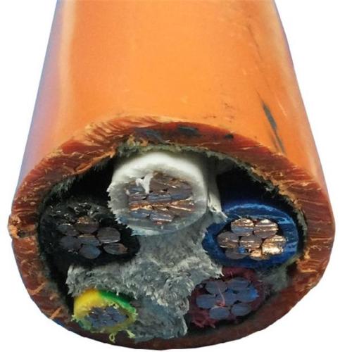 Orange Circular 4 Core Cable, High Quality Orange Circular 4 Core Cable ...