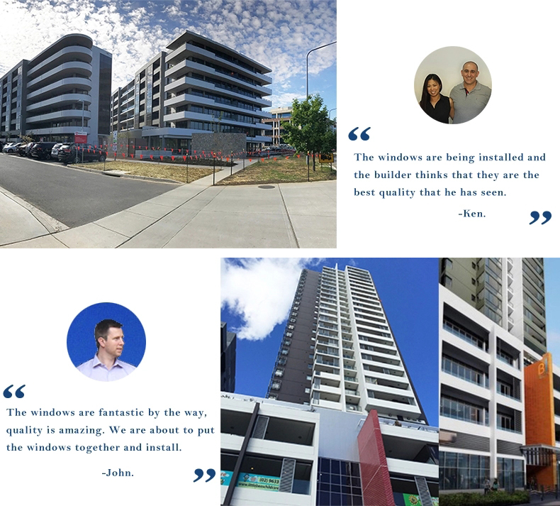 Commercial Aluminium Glass Storefront Door For New York Noa Standards ...