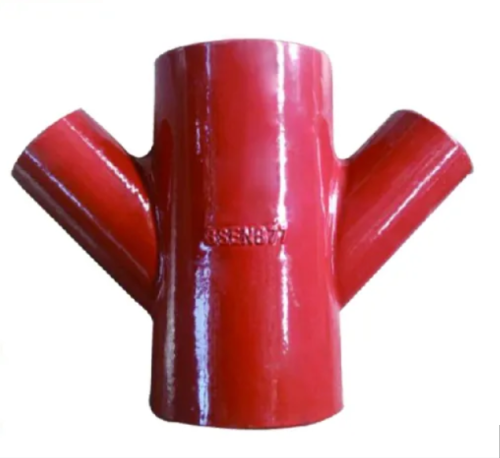 Gray Cast Iron Pipe Fitting Double Y, High Quality Gray Cast Iron Pipe ...