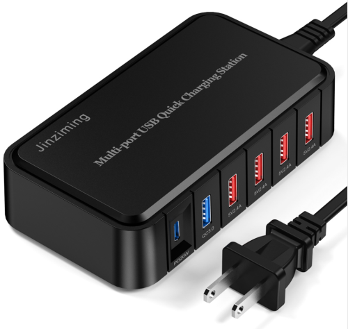 ที่ชาร์จ Multi 6-port Usb Pd20w Charging Station คุณภาพสูง ที่ชาร์จ ...