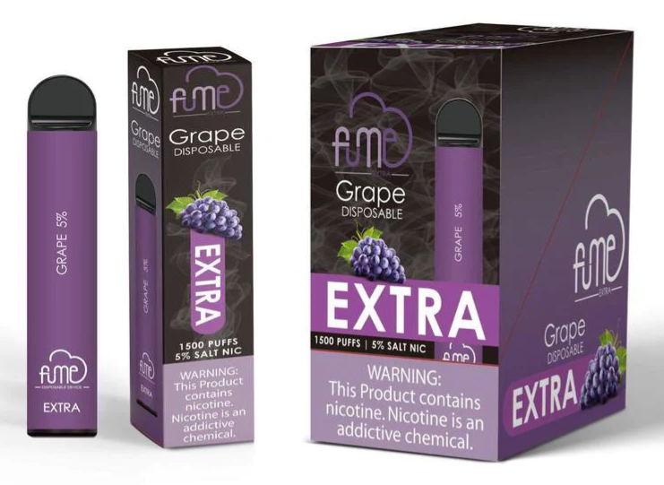 Original Fume Extra Disposable Vape Pen 1500 Puffs, High Quality ...