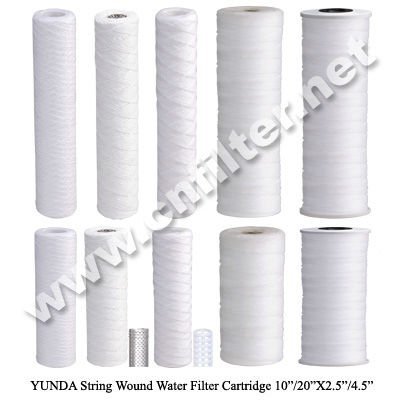 Sediment Cotton Yarn Water Filter Cartridge, High Quality Sediment ...
