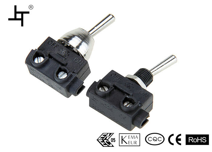 Spst On Off Mini Momentary Toggle Switch Single Pole Cord Switch, High ...