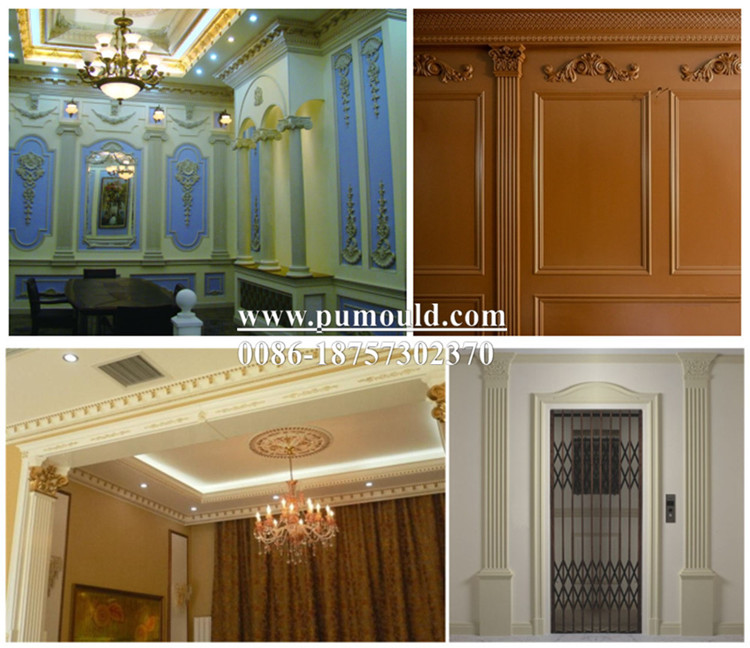 Pu Door Frame Moulding And Exterior Window Trim Molding, High Quality ...
