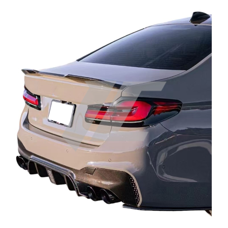 Carbon Fiber Rear Spoiler Wing For Bmw M5 F90 2017+, High Quality ...