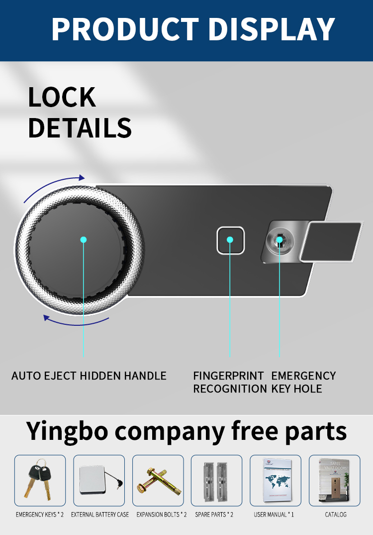 Auto-eject Hidden Handle Safe Small Hotel Safe Box, High Quality Auto ...