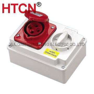 Interlock Switch Socket 16a 380v, High Quality Interlock Switch Socket ...
