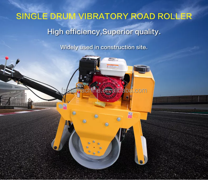 Mini Grade Ability Self-propelled Vibratory Road Roller, High Quality ...