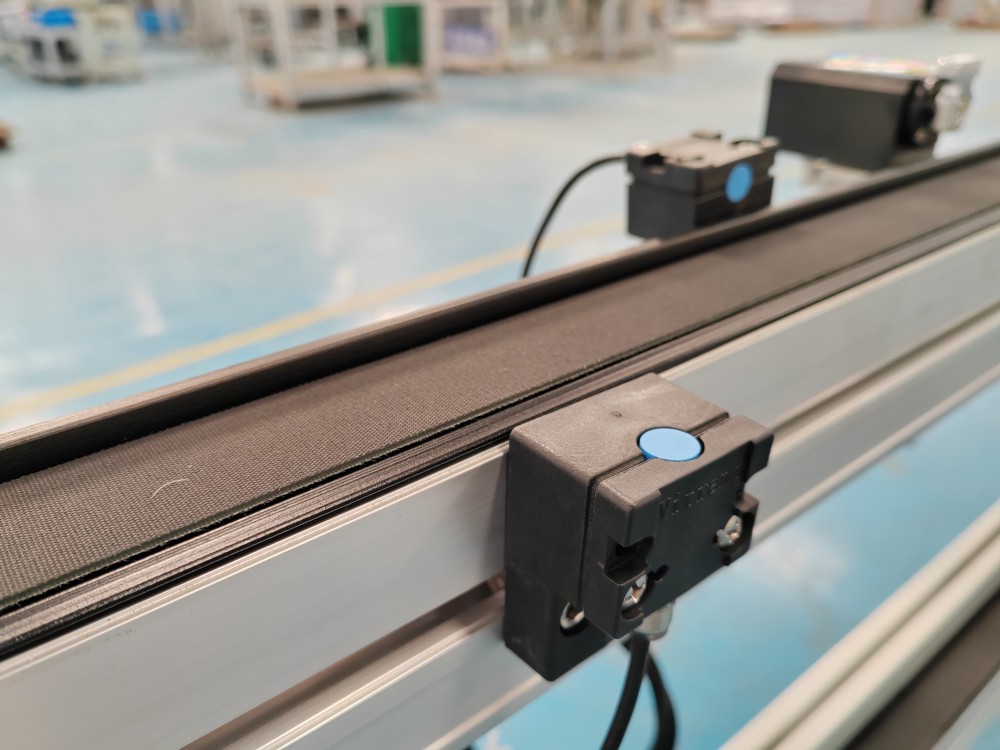 Proximity Sensor Bracket for Conveyor System pallet In place inspection