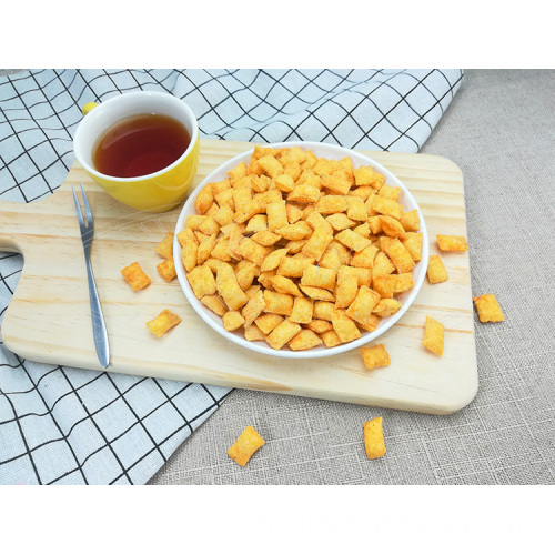 Bbq Flavored Square Crisp Chip Snack Puffed Food, High Quality Bbq ...