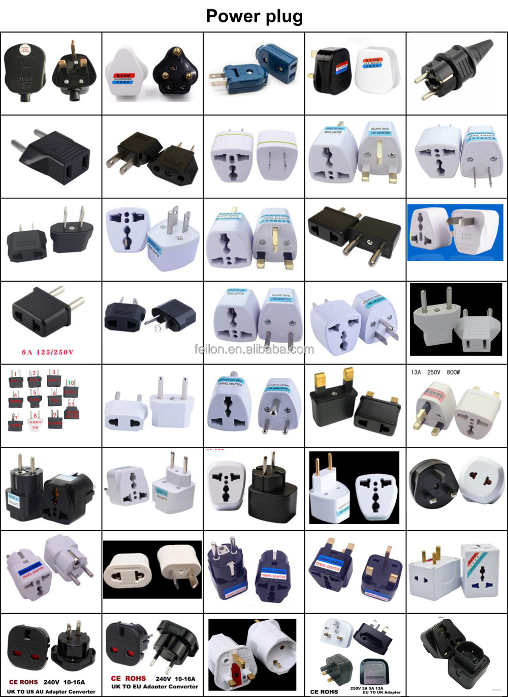 South Africa/india/nepal Plug To Socket Power Conversion Adapter, High ...