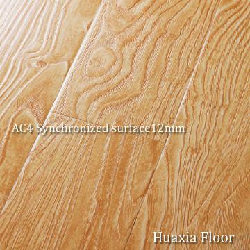 Real Wood Surface Ac4 Laminated Flooring, High Quality Real Wood ...