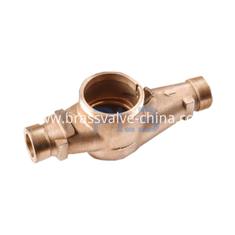 NSF Free Lead Bronze or Brass Awwa C708 Water Meter body China Manufacturer