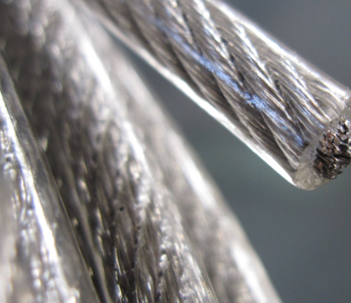 Pvc Coated Galvanized Steel Wire Rope 7x7, High Quality Pvc Coated ...