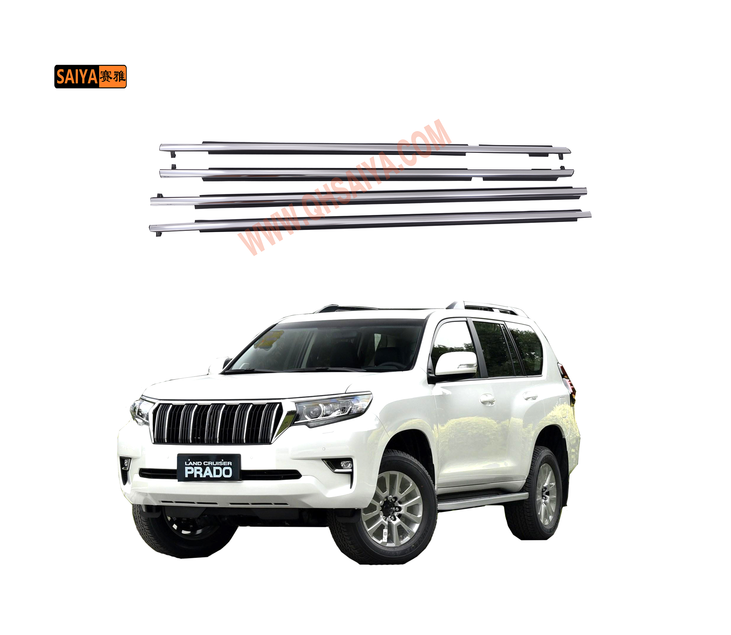 Genuine Oem Toyota Land Cruiser Prado 2017 Driver Front Weatherstrip ...