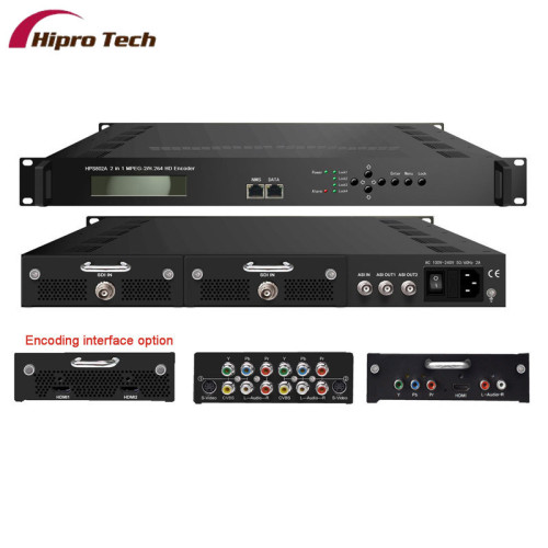 2 Channels Mpeg2 Hd Encoder, High Quality 2 Channels Mpeg2 Hd Encoder ...