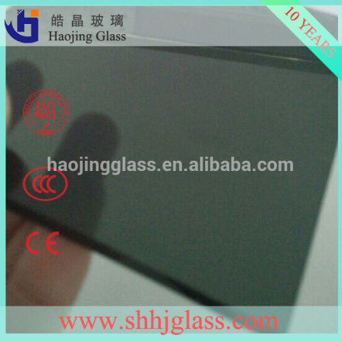 2mm 4mm Black Reflective Glass Non Coated Glass Factory Price, High ...