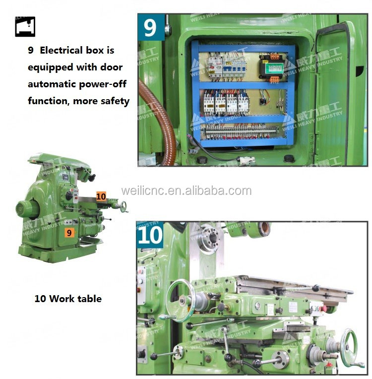 X6140 Horizontal Knee Type Milling Machine, High Quality X6140 ...