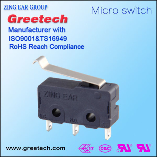 Zing Earmicro Switch 5a 125vac, Micro Switch T85 5e4, High Quality Zing ...
