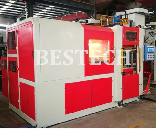 Professional Automatic Slide-out Horizontal Split Molding Machine ...