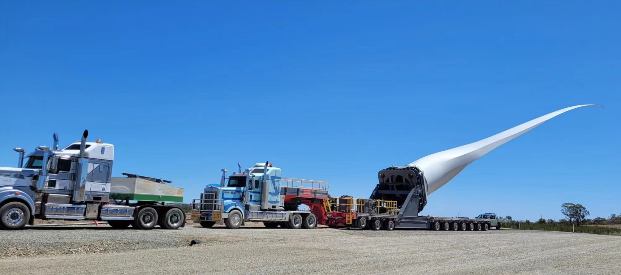 How To Transport Wind Blade In Mountain Area? Windmill Blade Transport ...