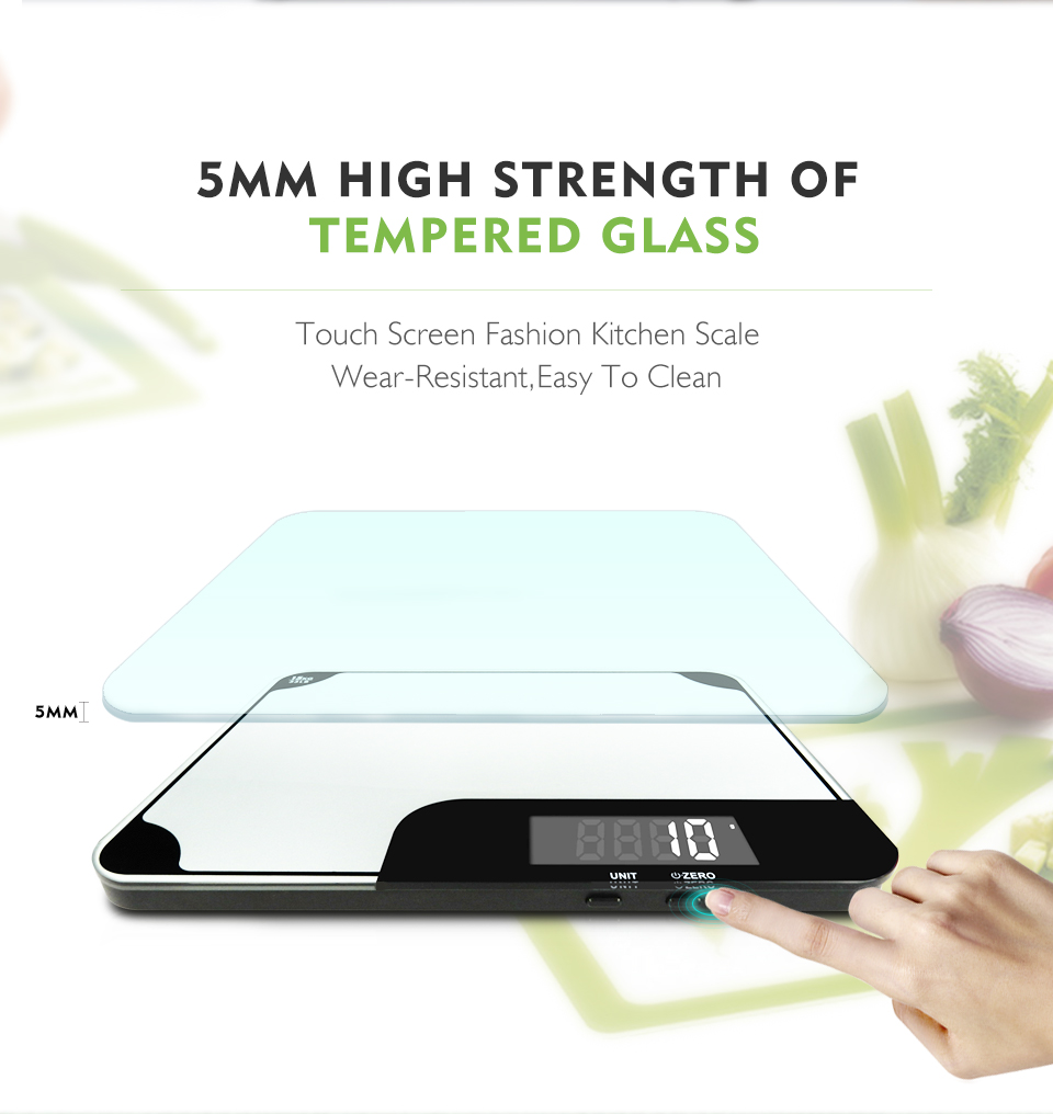 Big Display Lcd Back Light Digital Food Kitchen Scale - Ts-ek23, High ...