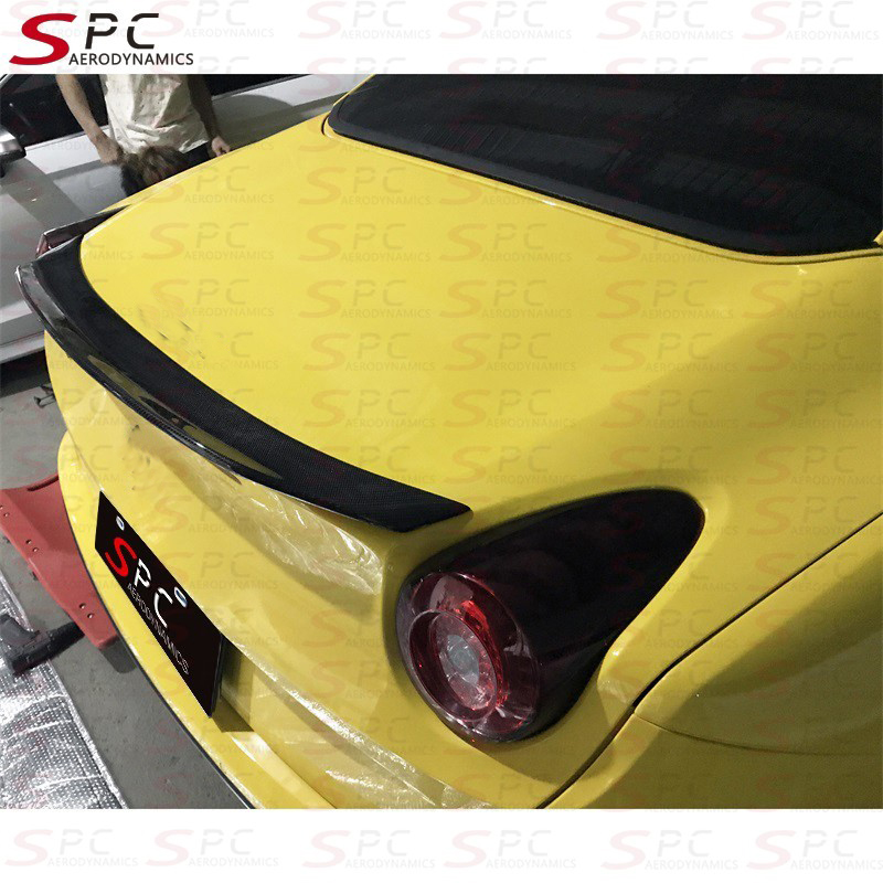 Spc California Carbon Fiber Rear Spoiler For Ferrari California T ...