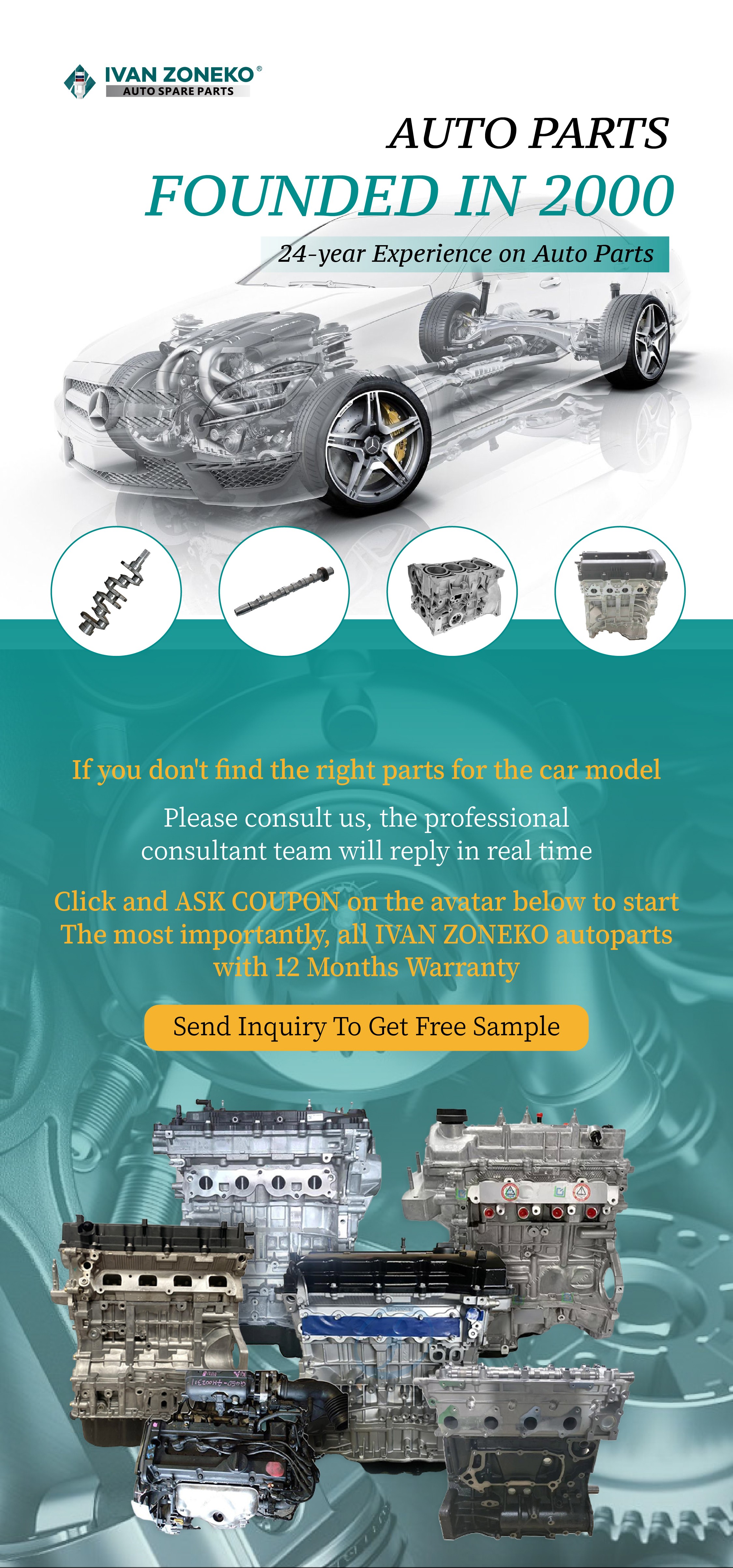 Ivan Zoneko Auto Bare Engine Assembly System G4fc G4fa For Hyundai I30 ...