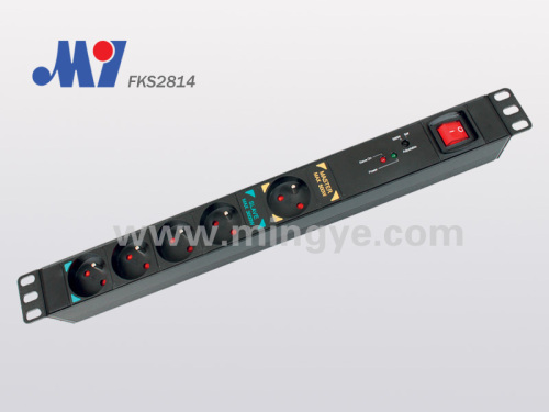 5 Ways Switch French Pdu Socket , High Quality 5 Ways Switch French Pdu ...