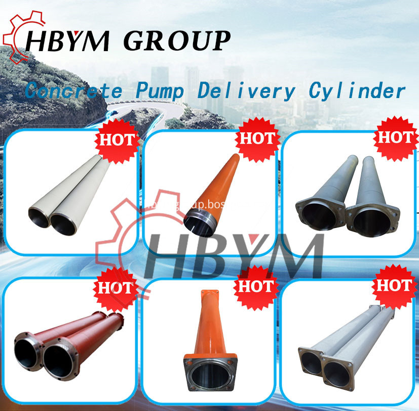 Concrete Pump Parts Delivery Conveying Cylinder, High Quality Concrete ...