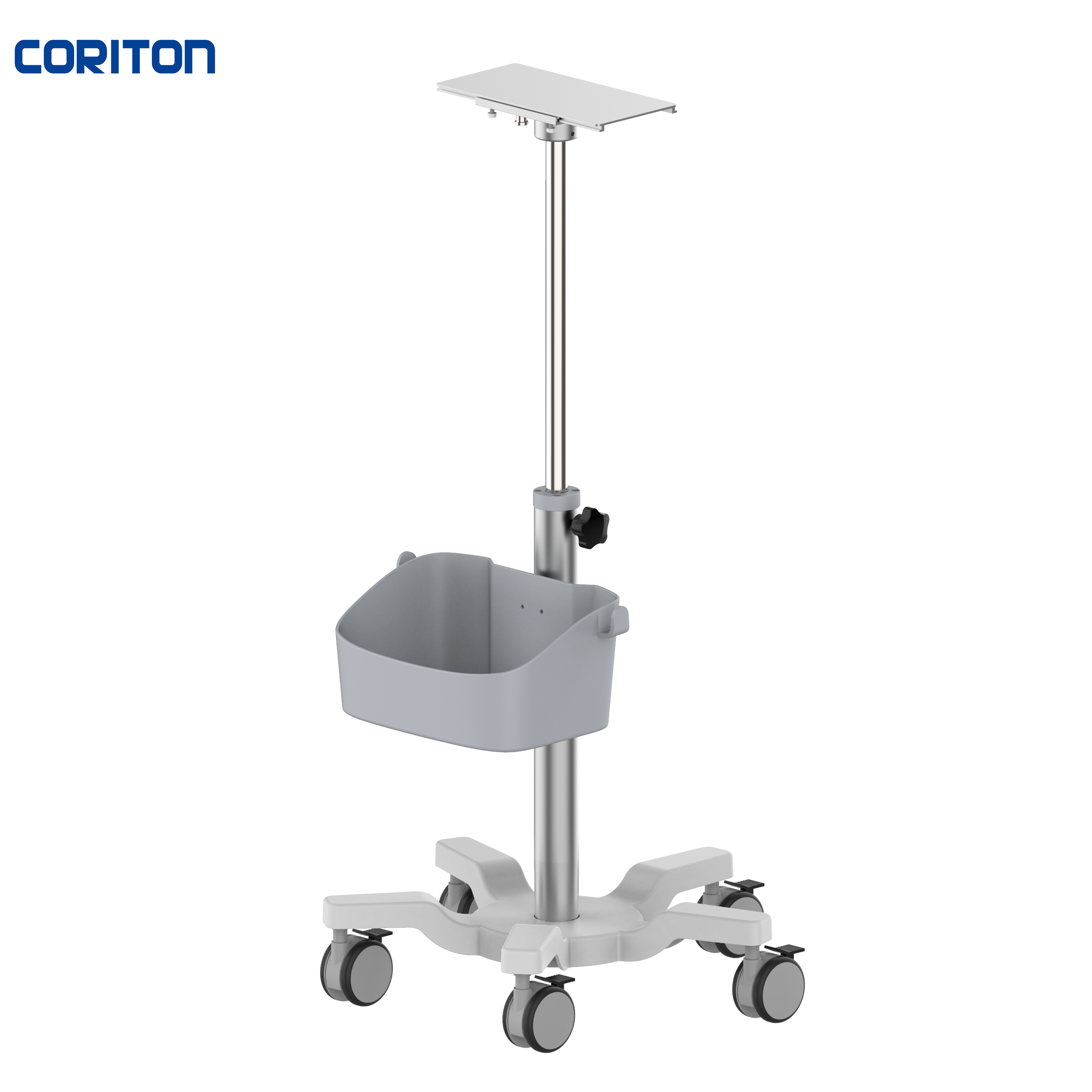 China Coriton Lucy Medical Roll Stand For Edan Ecg Workstation Se-1515 ...