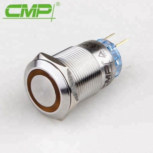 19mm Electronic Membrane Metal Control Switch, High Quality 19mm ...