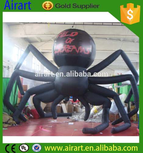 Vivid Black Inflatable Spider,giant Inflatable Spider Model,inflatable ...