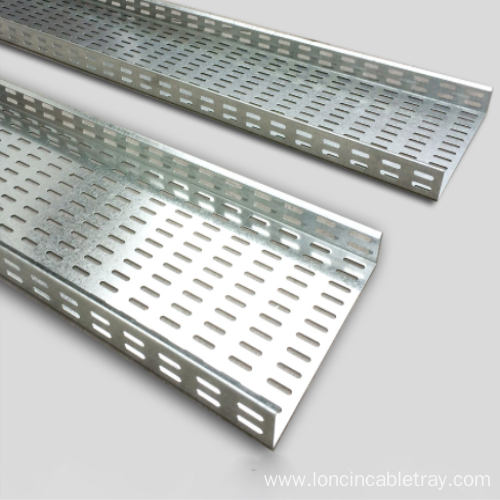 Aluminum Alloy Perforated Trough Type Cable Tray China Manufacturer