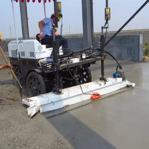 Ride-on Six Wheels Laser Screed Concrete Vibratory Floor Finishing ...
