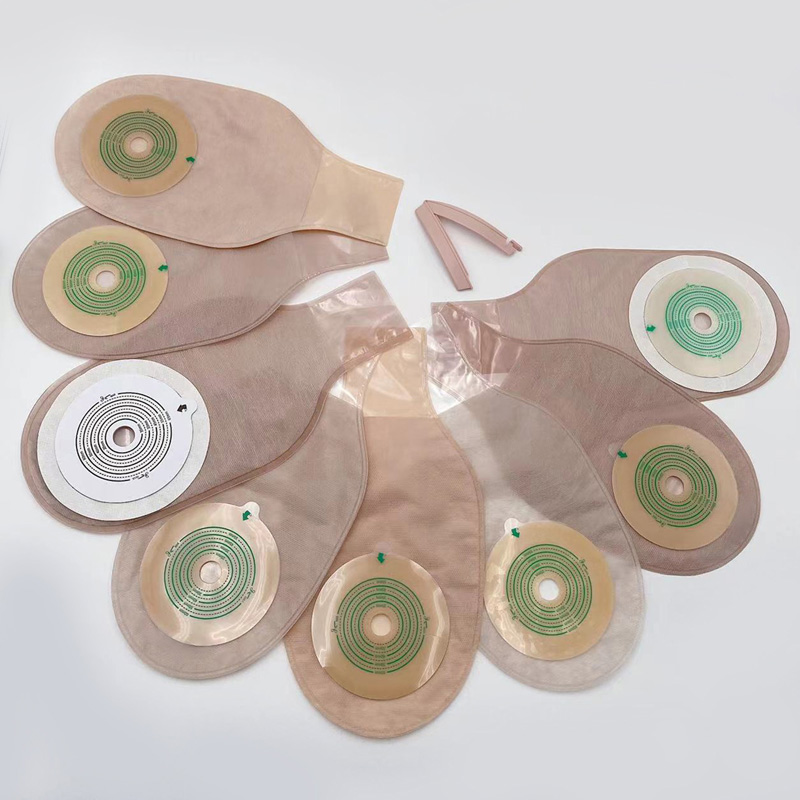 Stoma Bag Ostomy Pouches Hydrocolloid Patch, High Quality Stoma Bag ...