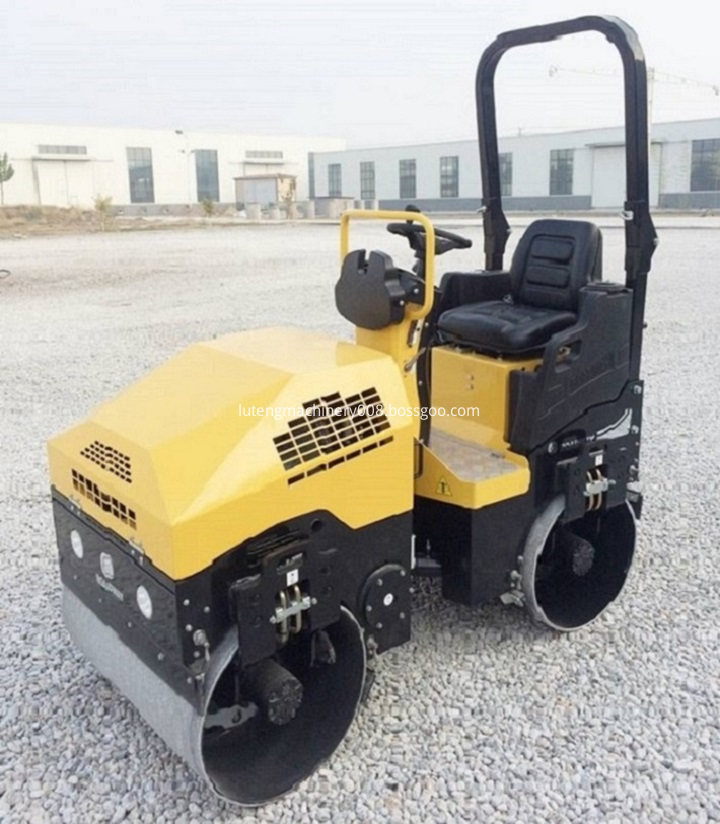 Full Hydraulic Double Drum Vibratory Road Roller, High Quality Full ...