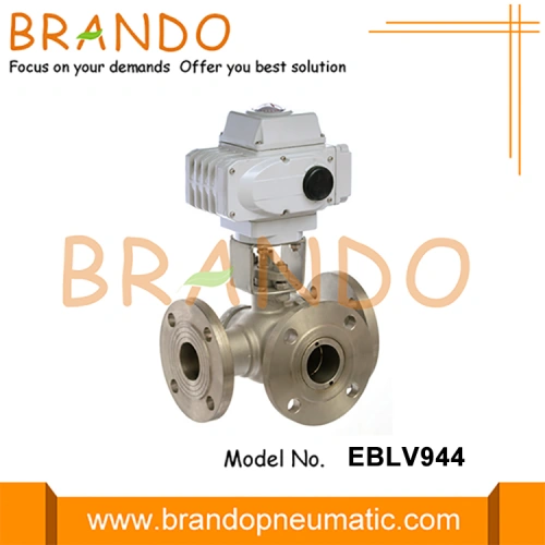 L/T Pattern 3 Way Electric Actuator Ball Valve China Manufacturers ...