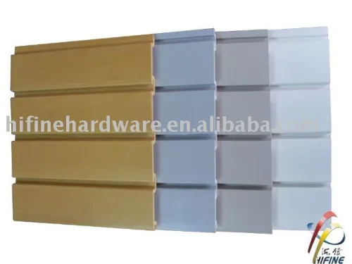 Pvc Slatwall Panel For Garage Storage System, High Quality Pvc Slatwall ...