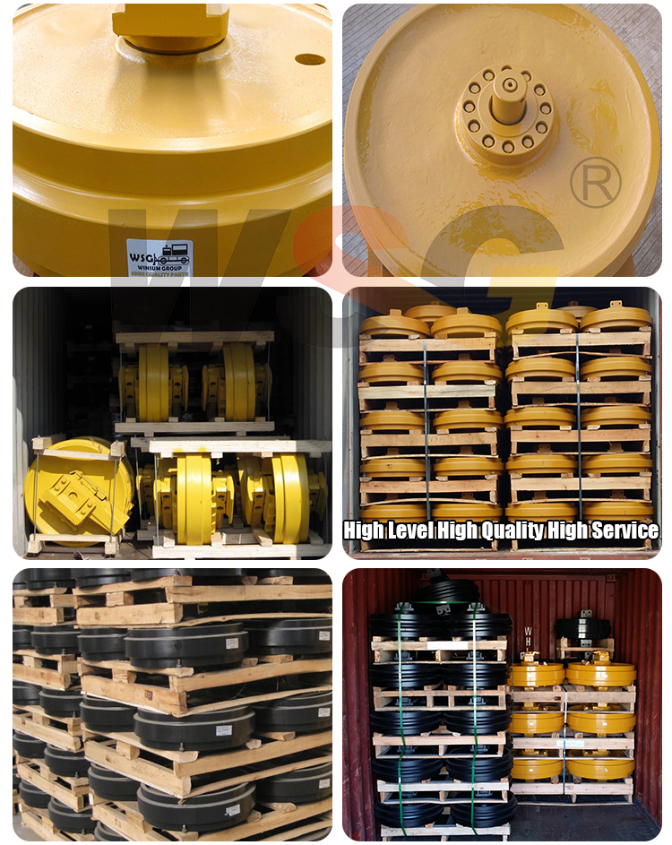 Excavator Front Idler For Ex100 Ex110 Ex120 Ex120-1 Ex120-2 Ex120-3 ...